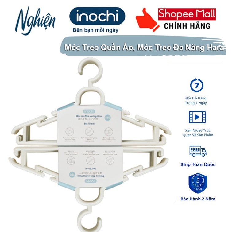 [10 Phân Loại] Bộ Sưu Tập Móc Quần Áo Người Lớn Nhựa Cao Cấp Inochi ...