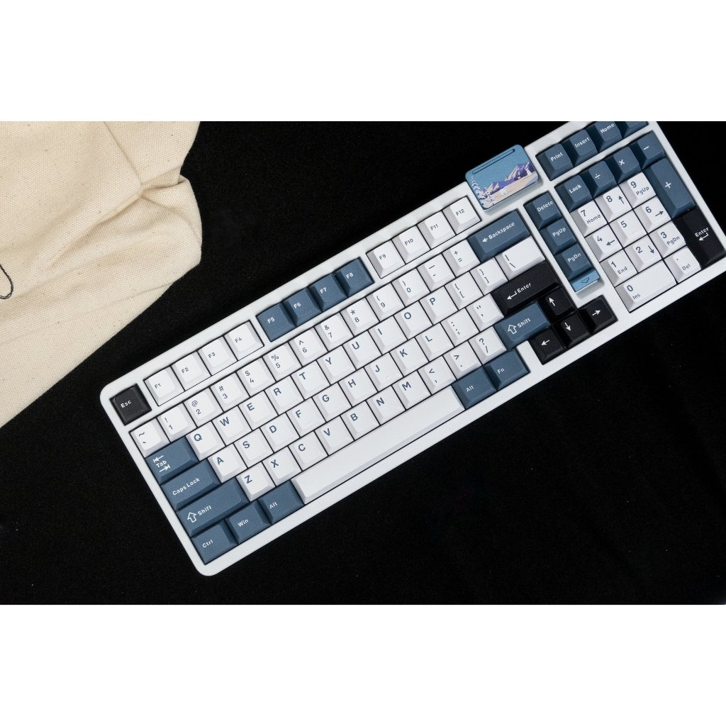 KEYVERSE INFI100 - Bàn Phím Cơ Infi 100 Nhôm CNC 6063 Mạch Xuôi 3 Mode ...