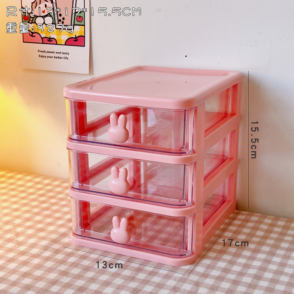 Kệ Nhựa Mini 2 tầng 3 4 5t, Kệ Mỹ Phẩm Để Bàn,Tủ Nhựa mini Hộp đựng phụ ...