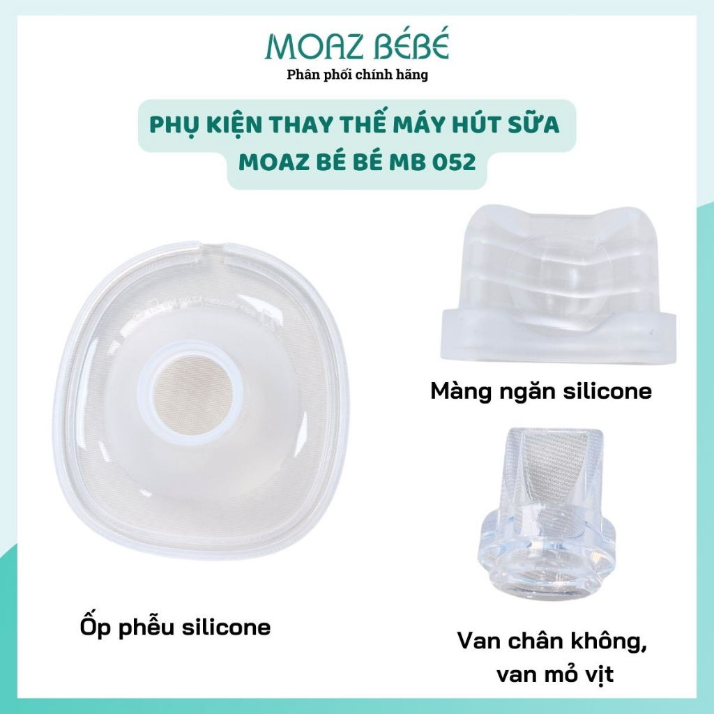 Phụ kiện thay thế của Máy hút sữa không dây Moaz BéBé MB052 - Phụ Kiện ...