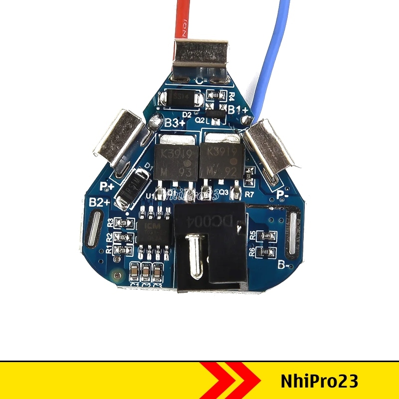 Mạch pin tam giác 3S 12V 22A Li-ion 3.7V dùng cho máy trung quốc ...