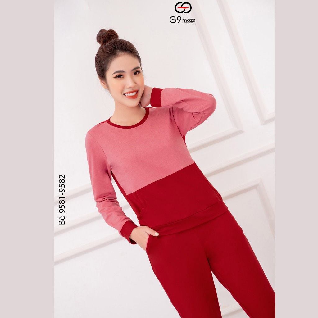 Bộ Cotton G9moza 9581 - 9582 cao cấp | Shopee Việt Nam