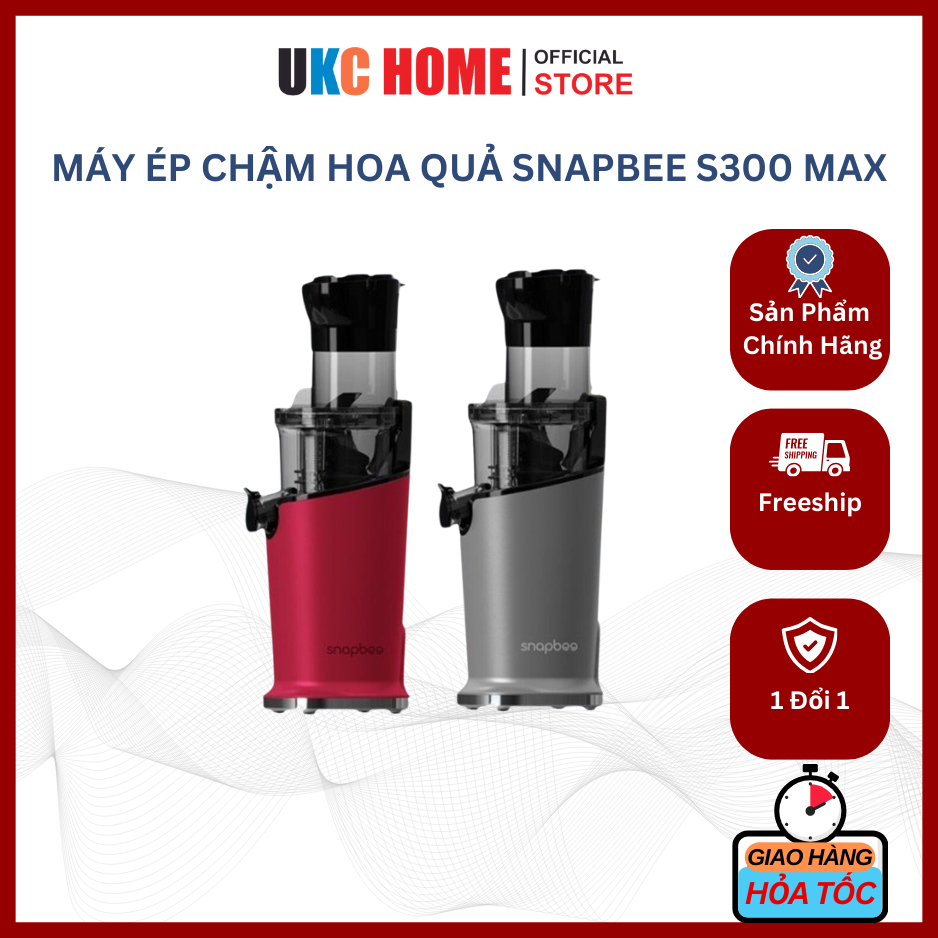 Máy ép chậm hoa quả Snapbee S300 Max - Hàng chính hãng - Bảo hành 24 ...