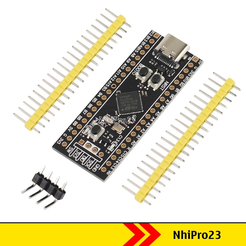 Bảng Mạch Phát Triển STM32F411CEU6 STM32F411 Black Pill ARM Cortex-M4 ...