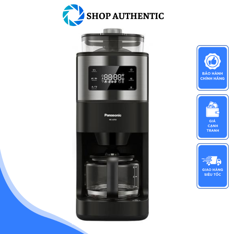 Máy Pha Cà Phê Tự Động PANASONIC NC-A701, Máy Pha Cafe, Espresso ...