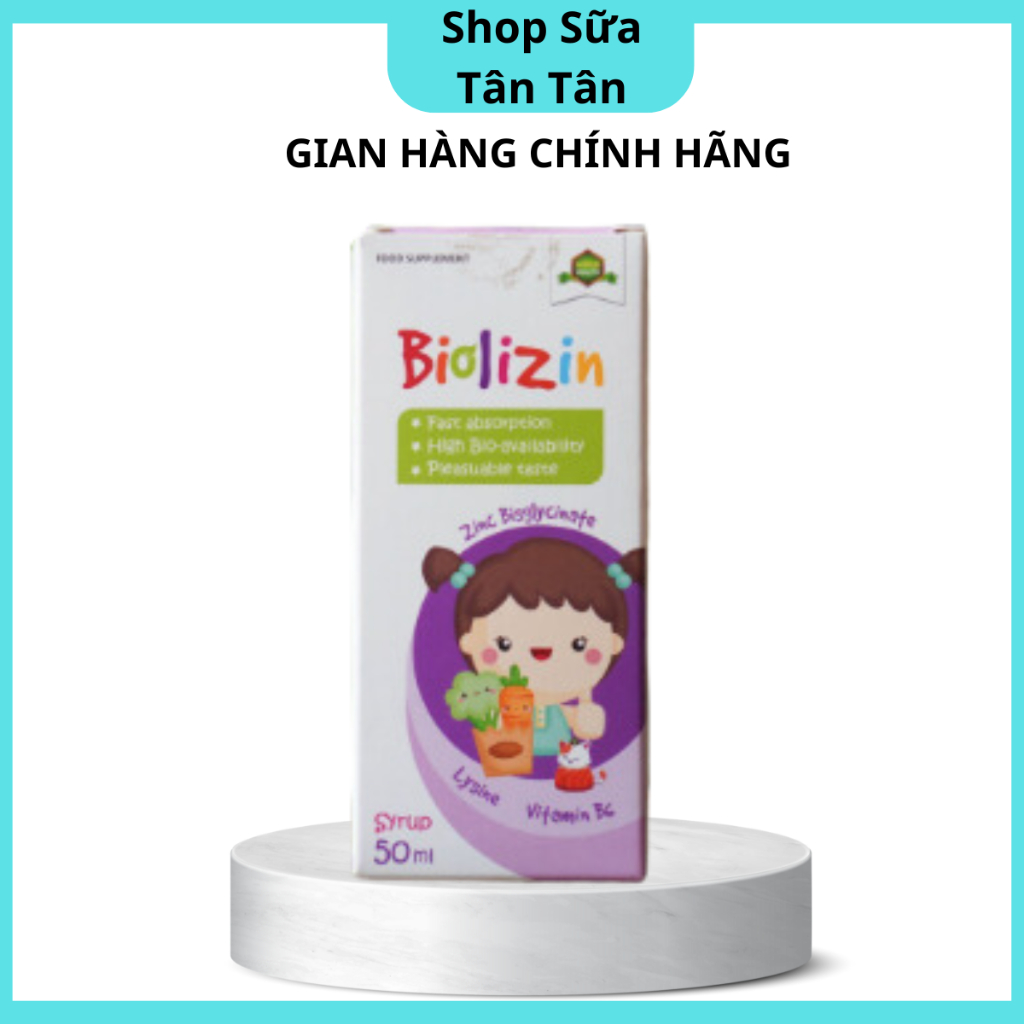 {CHÍNH HÃNG- TEM CHÓNG GIẢ} SIiro Kẽm hữu cơ Biolizin Aplicaps by ...
