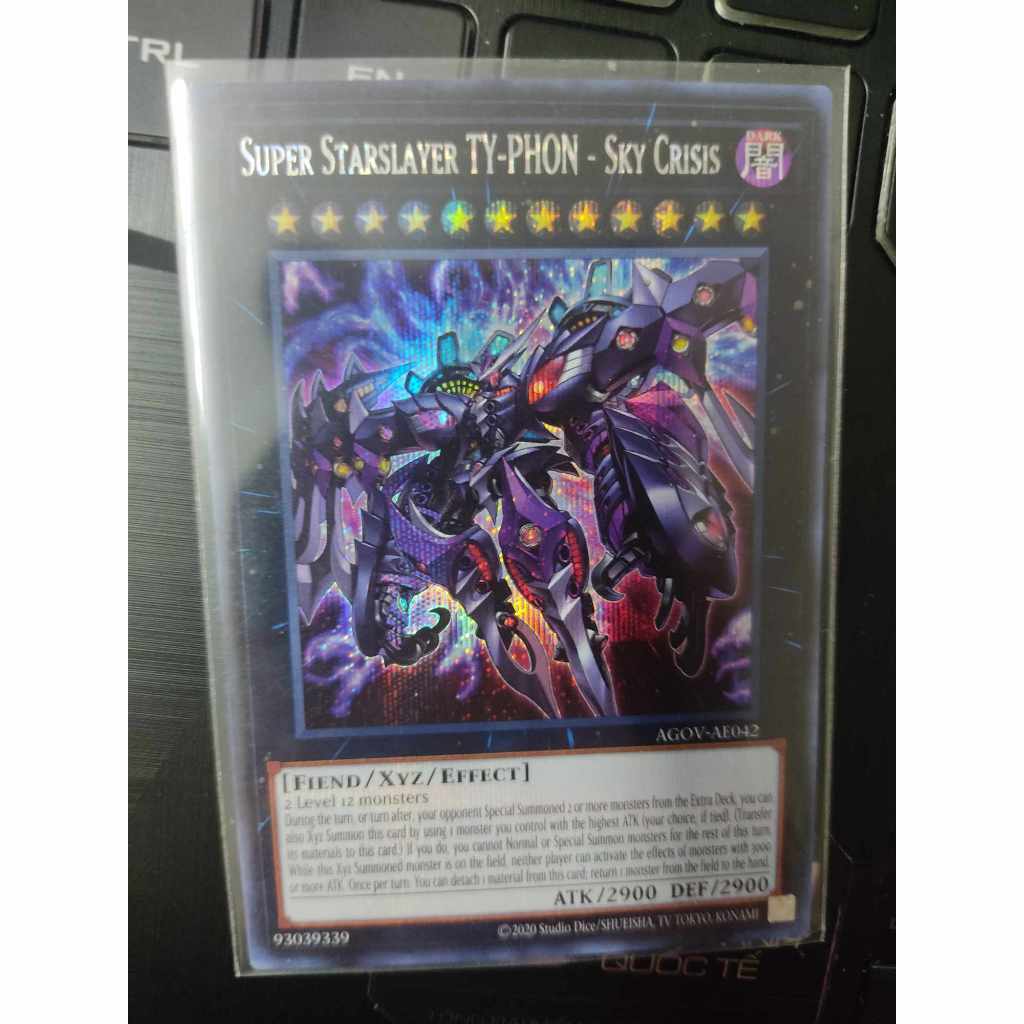 Thẻ bài Yugioh: [AE] Super Starslayer TY-PHON - Sky Crisis AGOV-AE042 ...