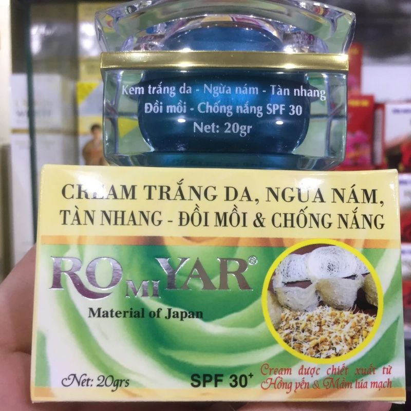 Kem Cream trắng da, ngừa nám, tàn nhang đồi mời, chống nắng ROMIYAR ...