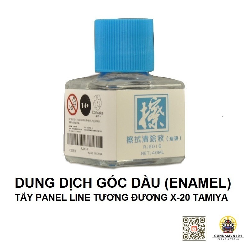 DUNG DỊCH THINNER ENAMEL GỐC DẦU TAMIYA X20 MOSHEN JHY100 CORMAKE Pha ...