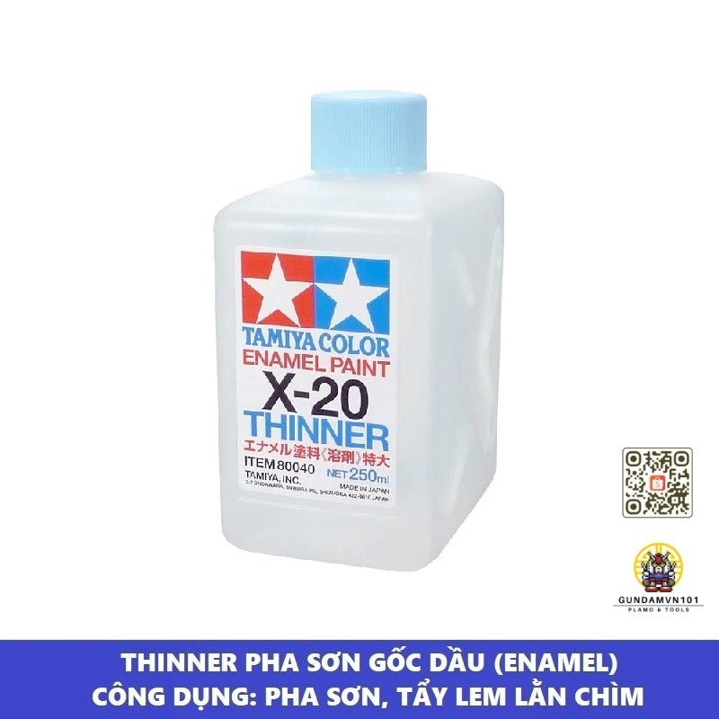 DUNG DỊCH THINNER ENAMEL GỐC DẦU TAMIYA X20 MOSHEN JHY100 CORMAKE Pha ...