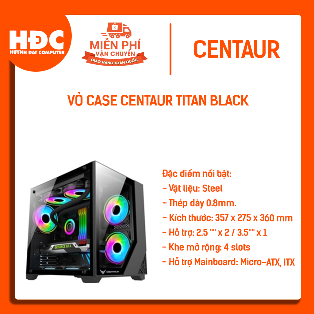 VỎ CASE CENTAUR TITAN BLACK/ WHITE | Shopee Việt Nam