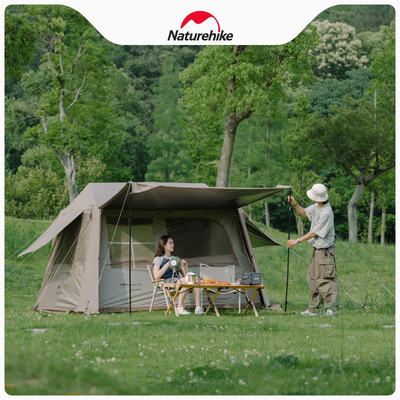 Lều cắm trại tự bung Glamping Village 6.0 thế hệ 2 Naturehike CNK2300ZP021 | Shopee Việt Nam