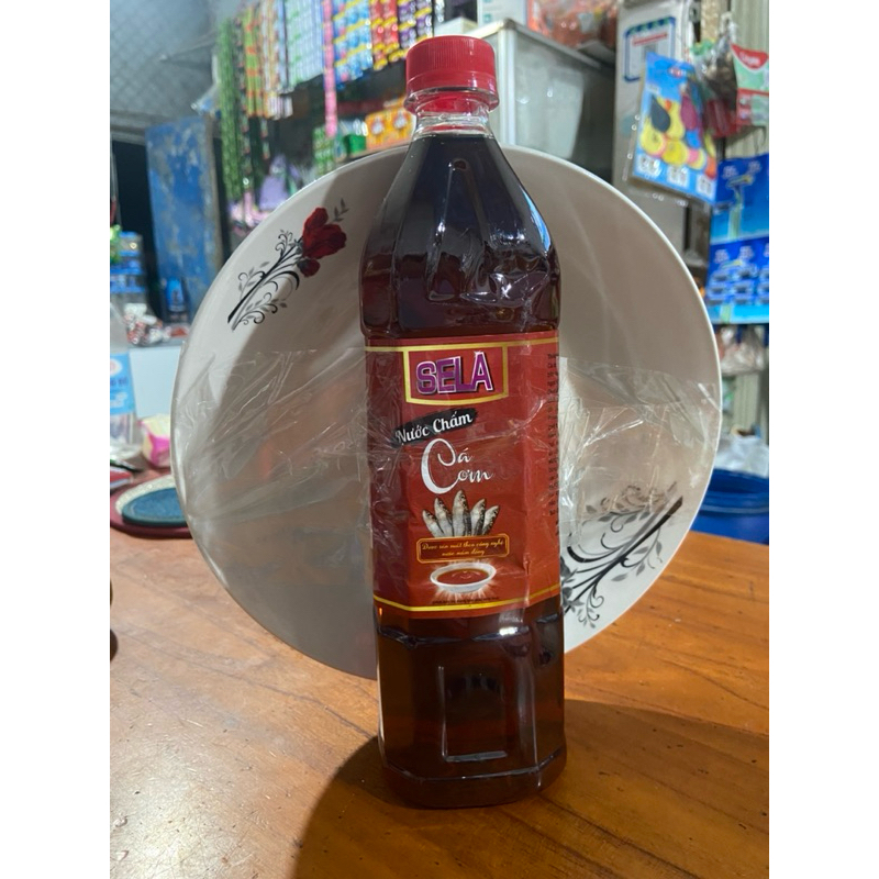 Nước mắm cá cơm SELA 860ml - tặng kèm Tô, Chén, Dĩa | Shopee Việt Nam