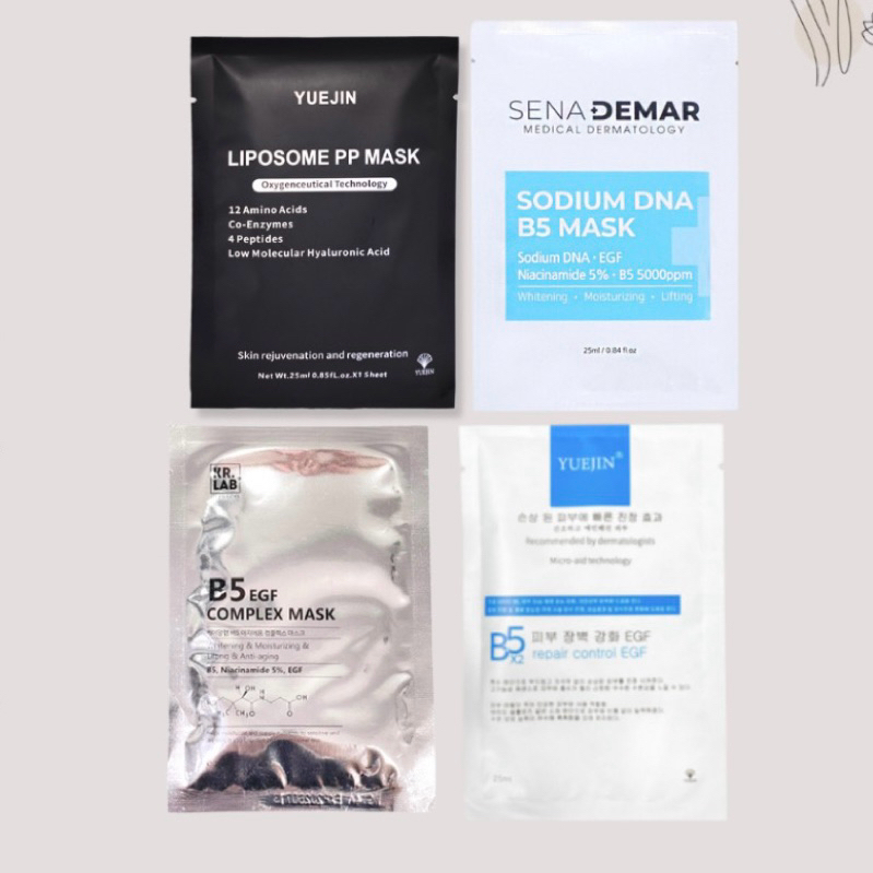 MẶT NẠ B5 EGF COMPLEX MASK KR.LAB CẤP ẨM VÀ DƯỠNG TRẮNG DA GIÚP DA SÁNG ...