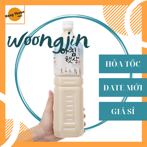 Nước Gạo rang Morning Rice 1.5L - Woongjin | Shopee Việt Nam