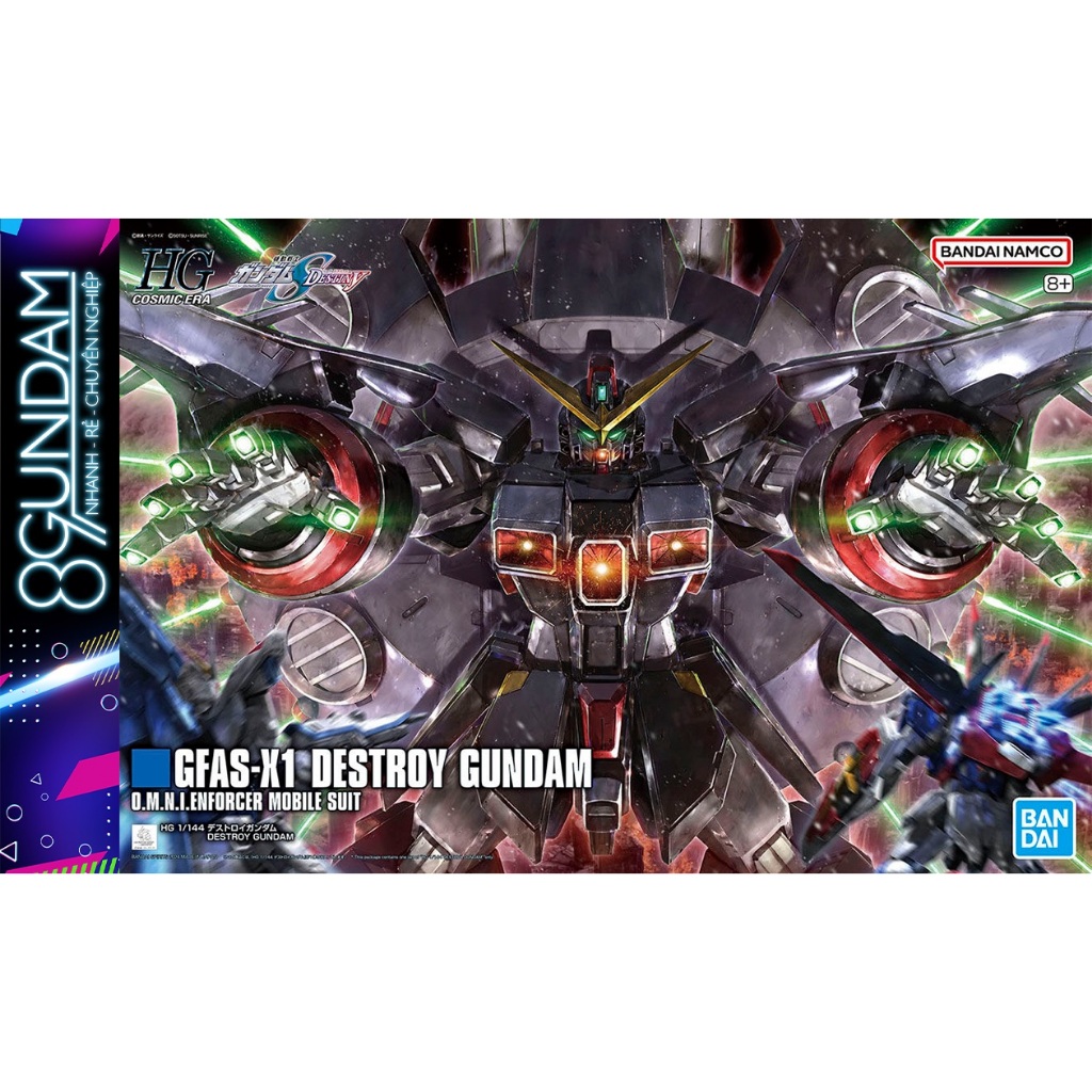[CÓ SẴN] Mô Hình Lắp Ráp HG Seed Destiny GFAS-X1 DESTROY Gundam ...
