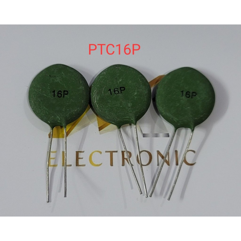 Điện trở PTC16P SY16P hệ số nhiệt độ dương ( ký hiệu trên thân ghi 16P ) hàng mới đảm bảo chất ...