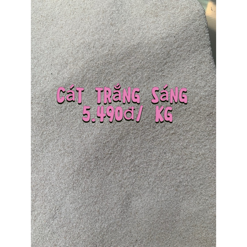 1 Kg cát trắng Cam Ranh,cát thay lư hương, trang trí tiểu cảnh , hồ cá ...