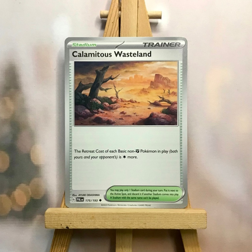 Thẻ hình Pokemon Calamitous Wasteland 175/193 - Lá bài SVE Paldea ...