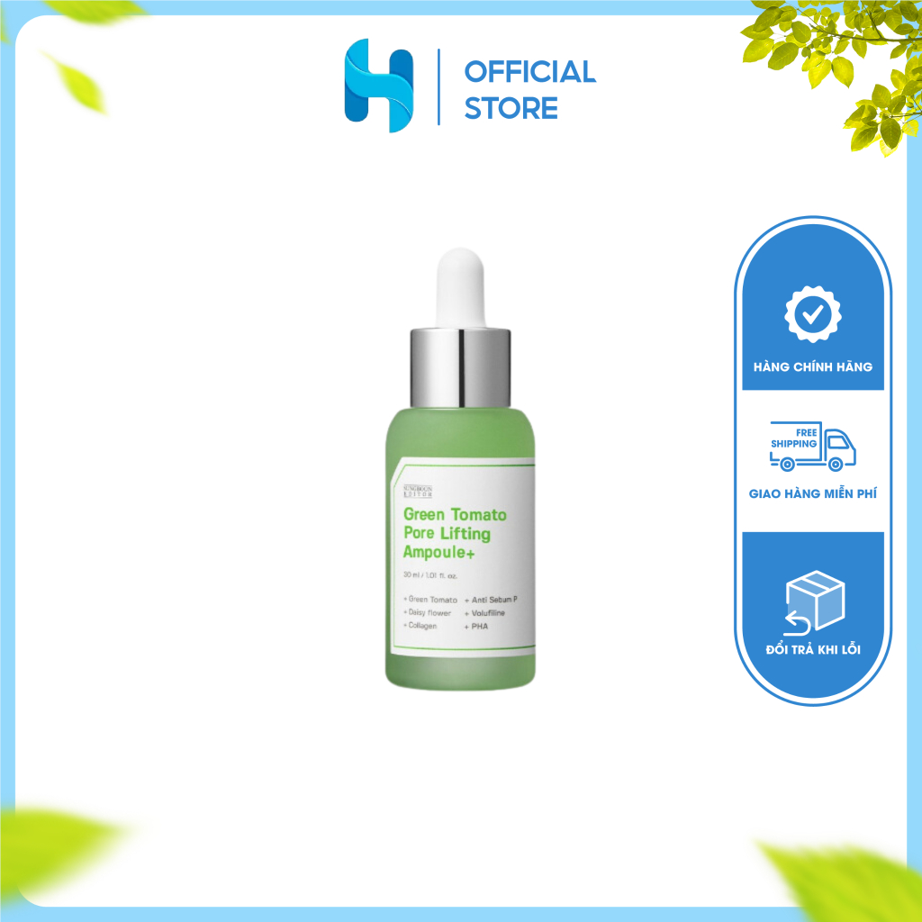Tinh Chất Serum SUNGBOON Cà Chua Xanh Editor Green Tomato Pore Lifting ...