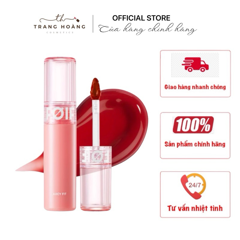 Son tint FOIF JUICY FIT TINT | Shopee Việt Nam