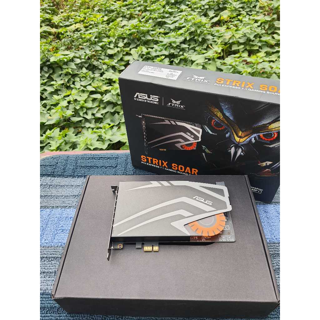 Soundcard ASUS STRIX SOAR PCI EXPRESS 7.1 fullbox | Shopee Việt Nam