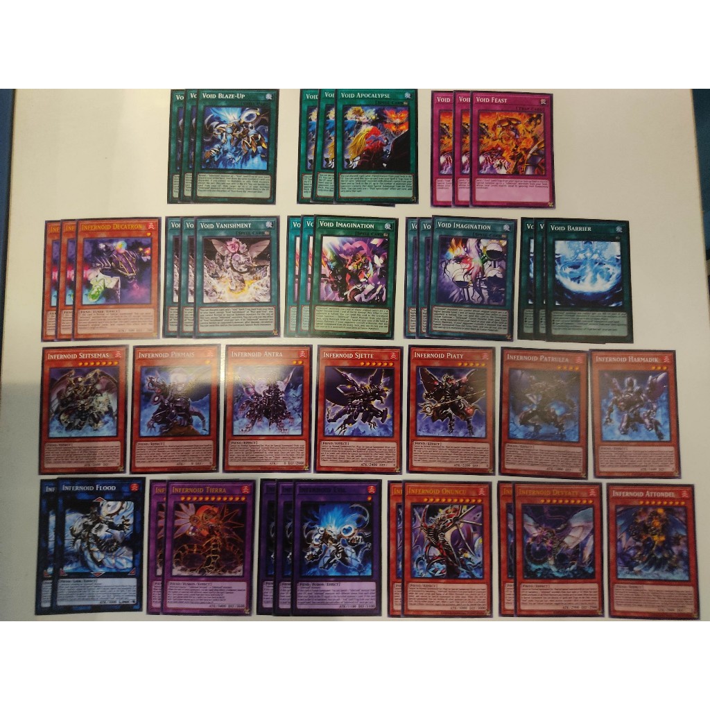 Bài Yu-gi-oh in theo set (72) - Infernoid | Shopee Việt Nam
