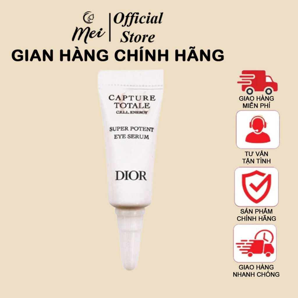 Serum dưỡng mắt Dior 3ml Fullbox | Shopee Việt Nam