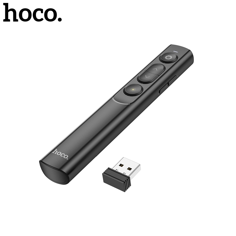 Bút trình chiếu Hoco GM201 ánh sáng laser, tích hợp pin sạc, nhỏ gọn ...