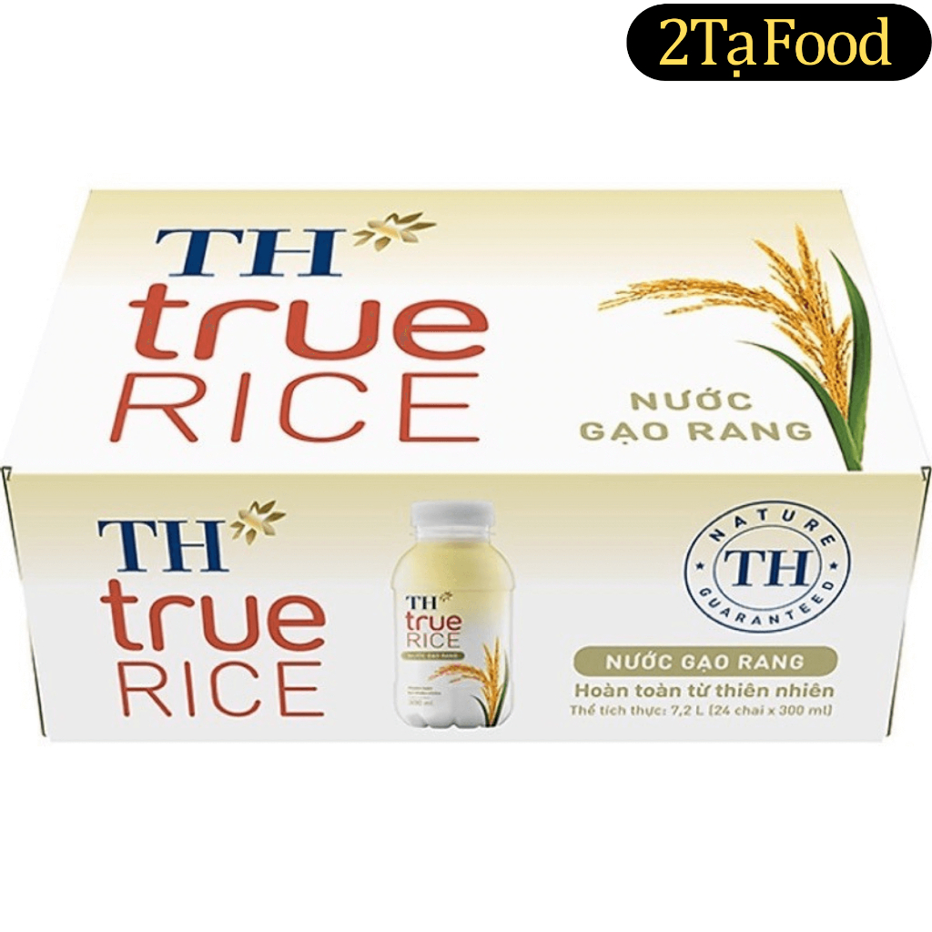 2 Lốc 12 chai nước gạo rang TH True Rice 300ml | Shopee Việt Nam