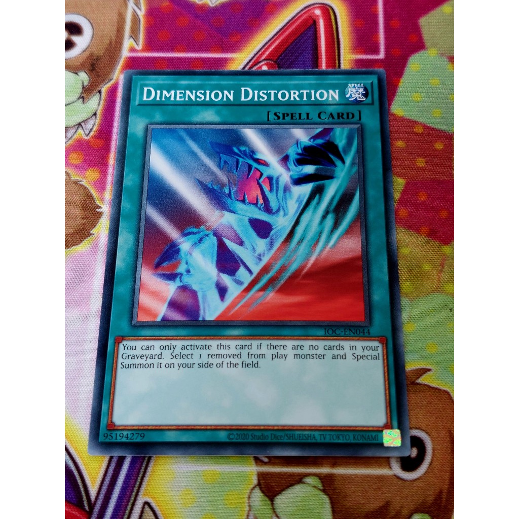 [ Đỗ Lạc Shop ] Thẻ Bài Yugioh Spell Dimension Distortion - IOC-EN044 - Common | Shopee Việt Nam