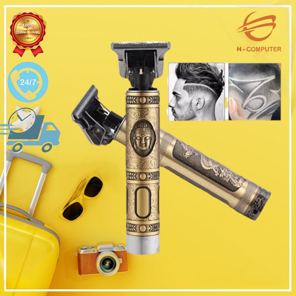 Tông đơ cắt tóc chấn viền tạo kiểu chuyên nghiệp VINTAGE model T9 công suất mạnh mẽ | Shopee ...
