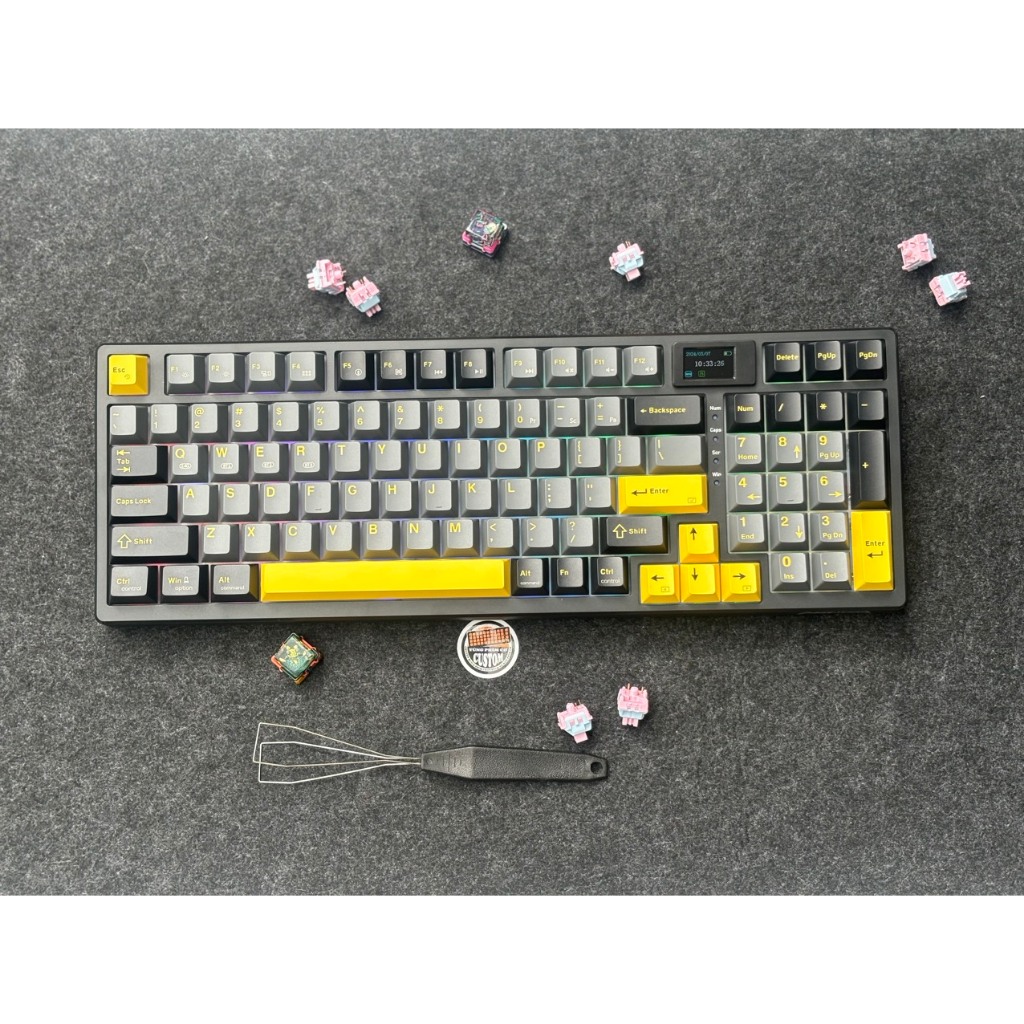 Bàn phím cơ Custom Ximeng x98 ,Monka 3098 pro v2 Mod full tại ...