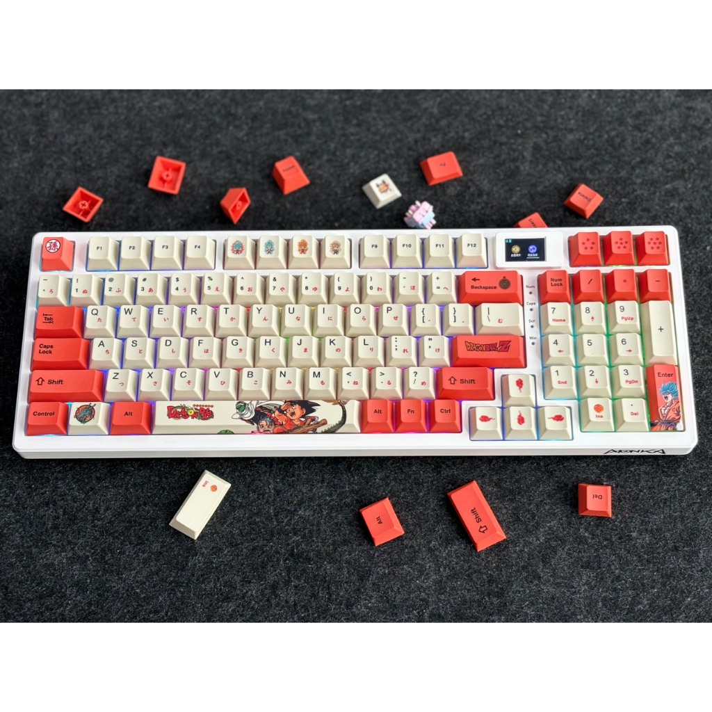 Bàn phím cơ Custom Ximeng x98 ,Monka 3098 pro v2 Mod full tại ...