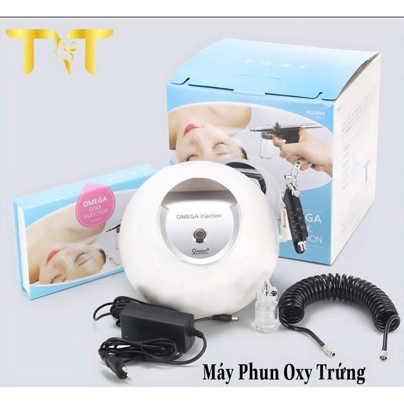 Máy phun oxy omega, Máy phun oxy mini cho SPA, TMV | Shopee Việt Nam