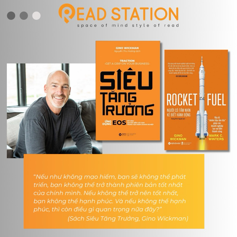 Sách Combo: TRACTION - SIÊU TĂNG TRƯỞNG (Ứng dụng EOS) + ROCKET FUEL ...