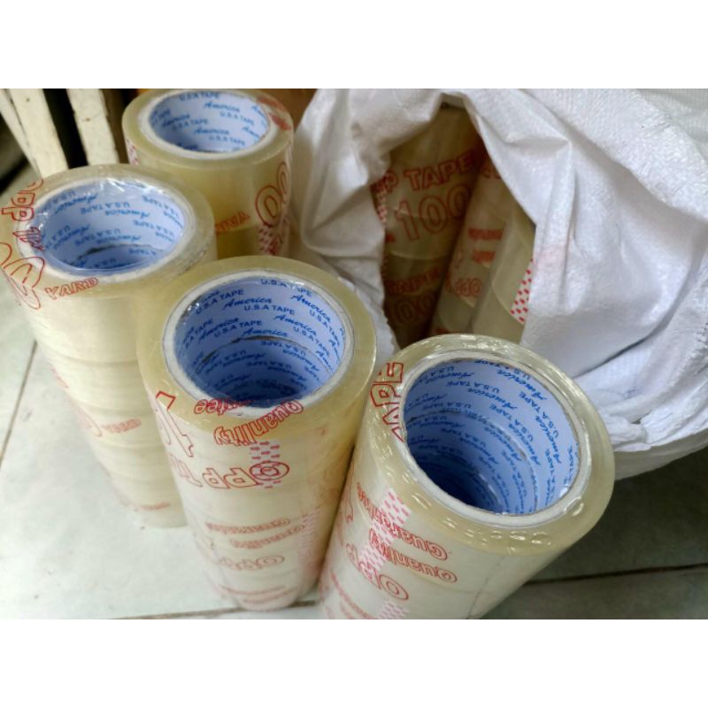 băng keo trong 200y, 100y keo dán thùng | Shopee Việt Nam