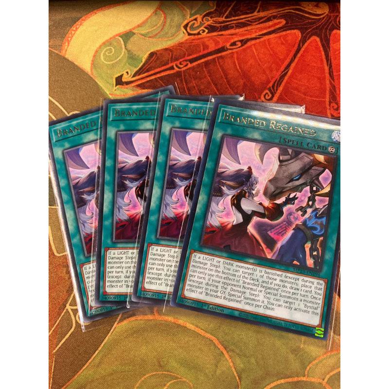 [LiLy_Yugioh] Lá bài Branded Regained - MP23-EN196 - Rare 1st Edition ...
