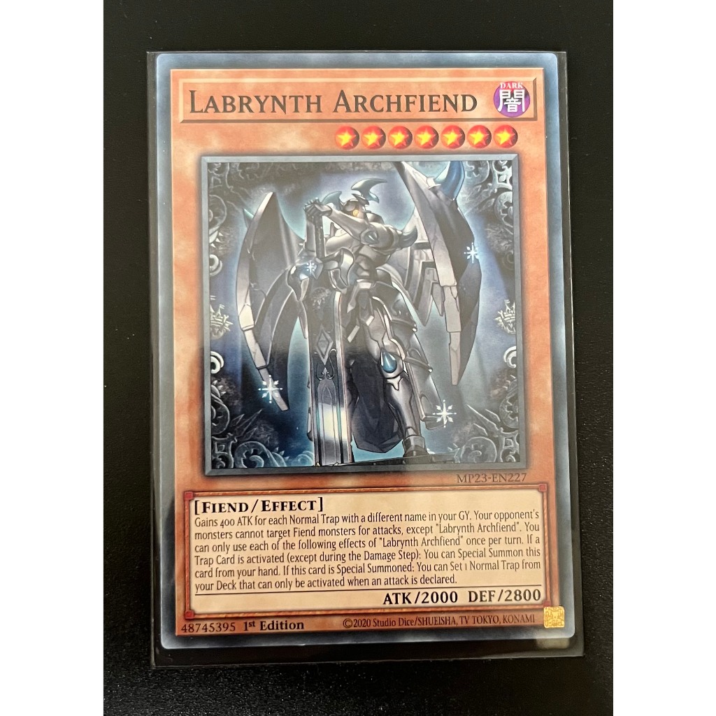 YMS - [Thẻ bài Yugioh] - [TCG-UK] - MP23-EN227 - Labrynth Archfiend ...