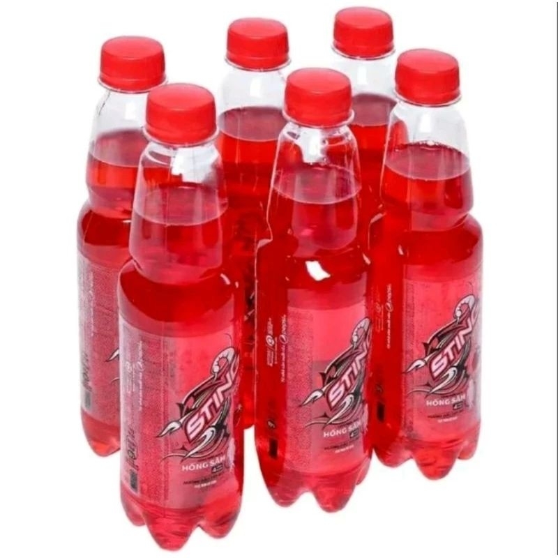 Nước tăng lực Sting dâu tây đỏ lốc 6 chai×330ml | Shopee Việt Nam