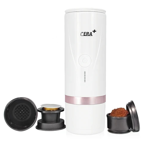 ( Giảm 3%, 11-18/12)Máy Pha cafe điện CERA+, PCM03 3in1 (Rổ cà 16g & 8g ...
