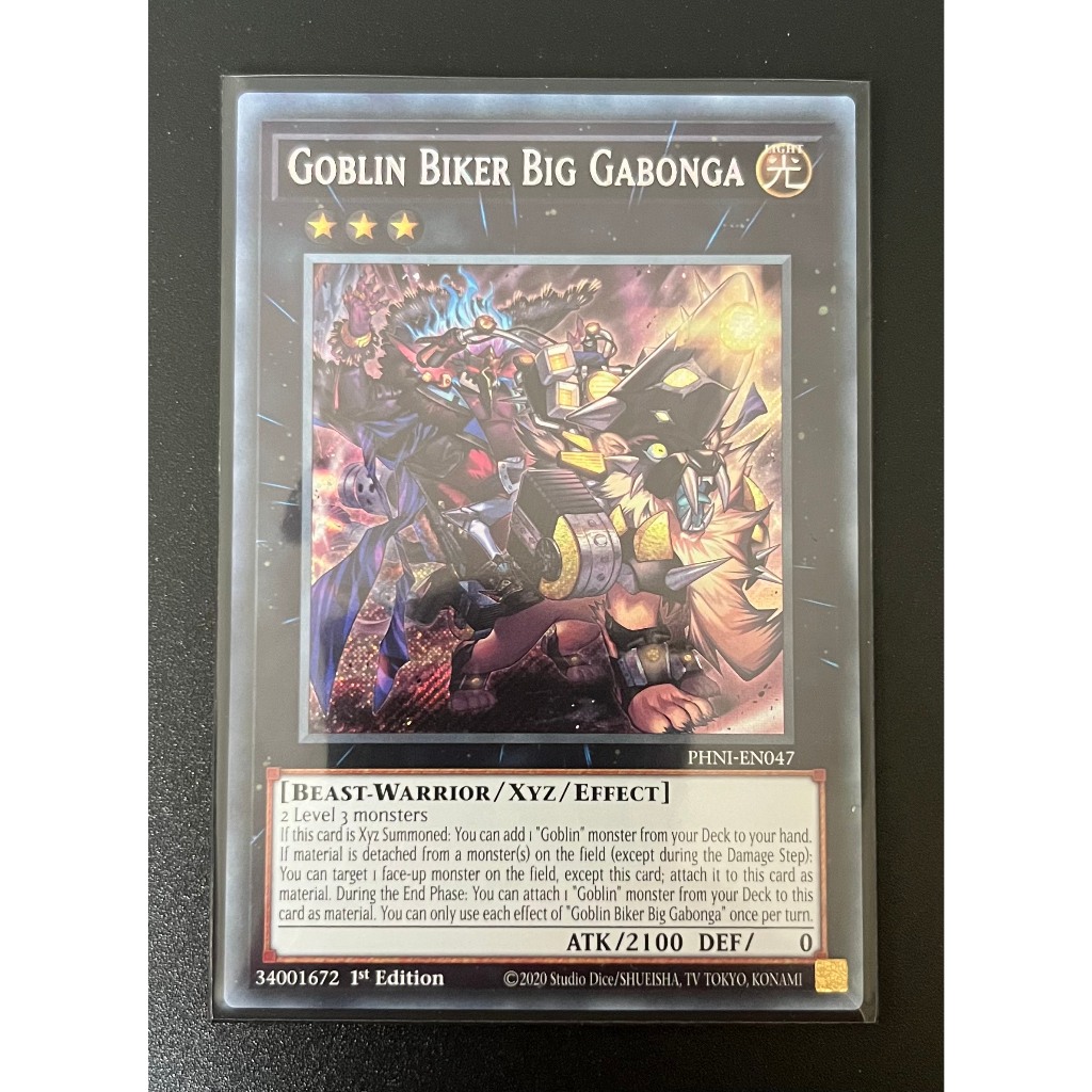 [Thẻ bài Yugioh] - [TCG-UK] - PHNI-EN047 - Goblin Biker Big Gabonga ...