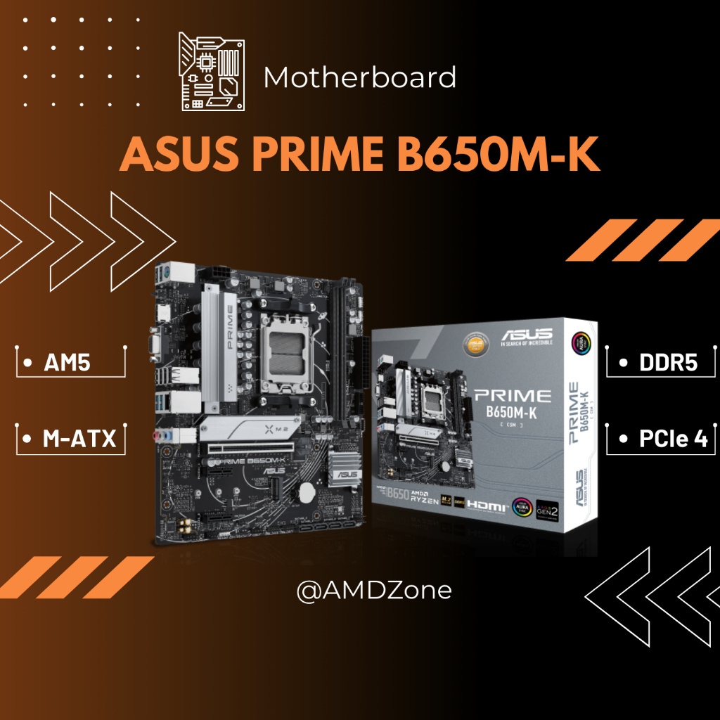 Mainboard ASUS PRIME B650M-K [NEW] | Shopee Việt Nam