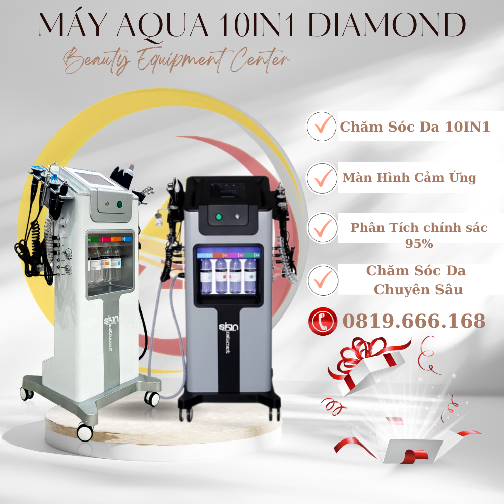 Máy Chăm Sóc Da Aqua 10in1 | Máy Aqua 10 Chức Năng | Máy Aqua Skin ...