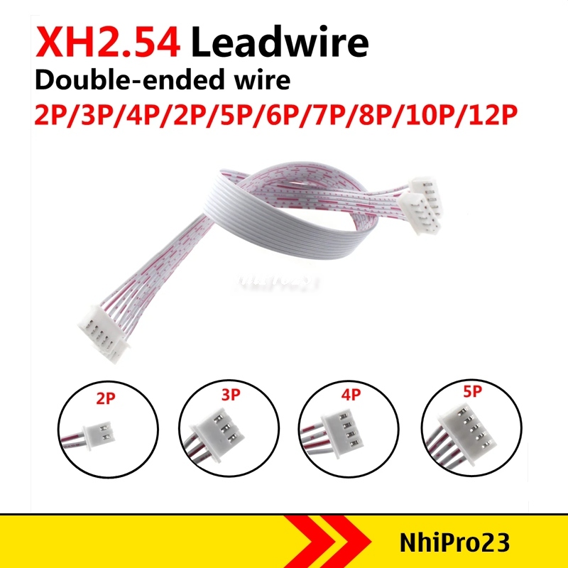 Dây bus trắng 2p 3p 4p 5p 6p 7p 8p 10p 12p xh2.54 | Shopee Việt Nam