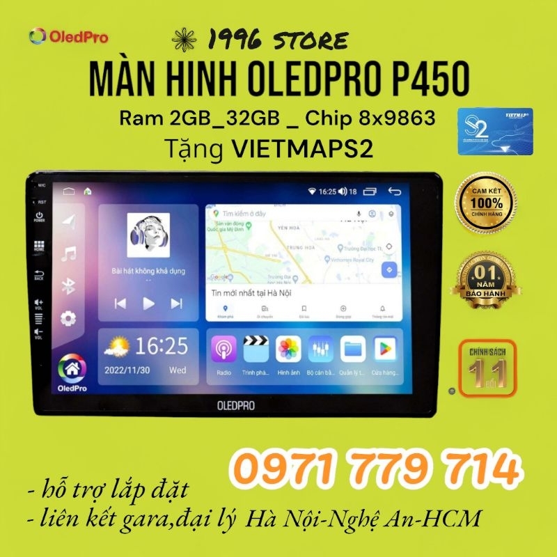 Màn hình ô tô Màn hình Android Ô Tô OledPro A5 _ P450 _ A1s_ X4_X4S_X4 Platium_X4S Platium_X5 ...