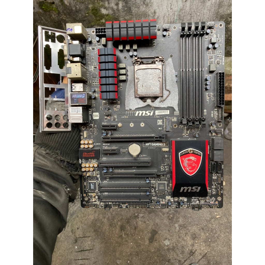 Main MSI H97 GAMING 3 chơi game làm việc socket 1150 mainboard PC h97 ...