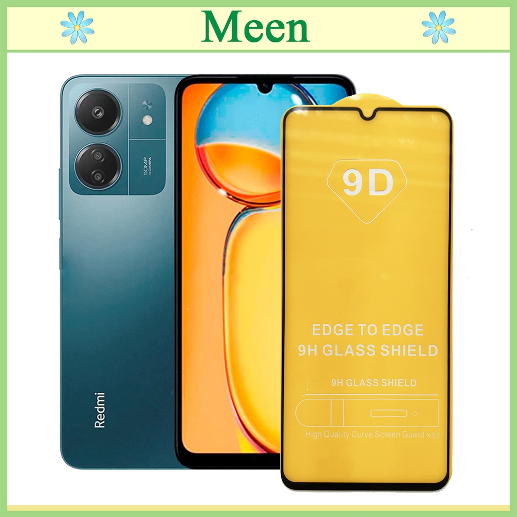 "Kính cường lực 9D Xiaomi Redmi 13C " Full màn hình, Ảnh shop tự chụp ...