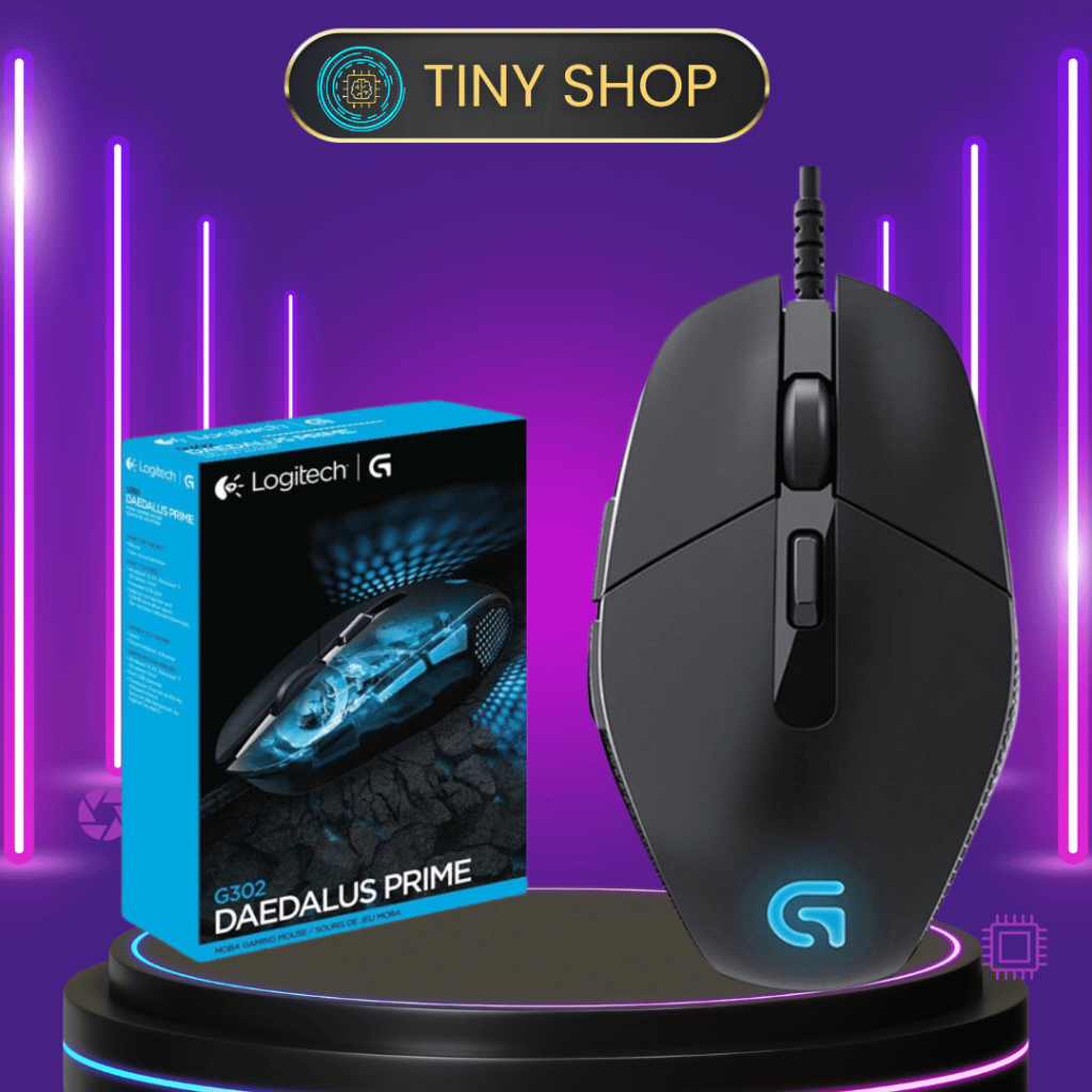 Chuột Chơi Game Có Dây Tốc Độ Cao Logitech G302 4000DPI 24H | Shopee Việt Nam