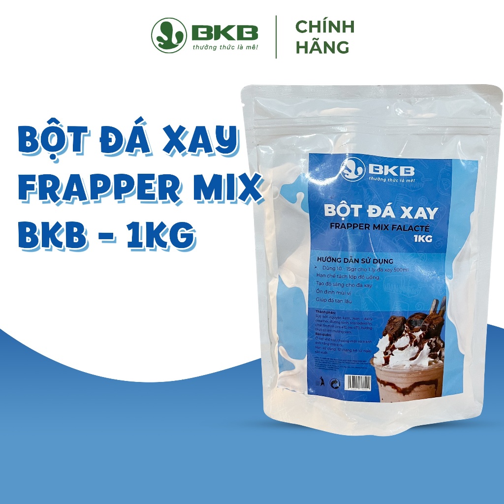 Bột Đá Xay Mix FALACTÉ BKB Gói 1kg ( Bột Frappe, Bột mix chống tách lớp ...